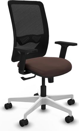 Piqueras y Crespo Verstellbarer Schreibtischstuhl Zulema mit 2D-Armen, h&ouml;henverstellbare Lendenwirbelst&uuml;tze, ausgestattet mit Sincro 3 Positionen und Schneideschaum, Sc