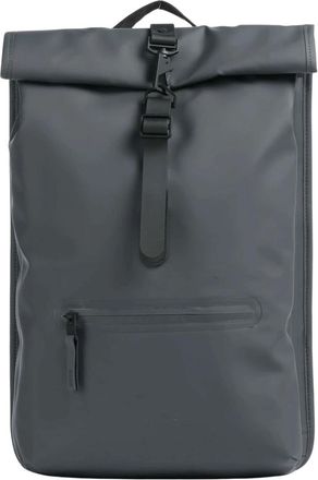 Rains Homme, Sacs, Gris, Taille: ONE Size Rolltop Rucksack