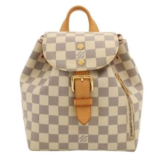 Louis Vuitton Pre-owned Damier Azur Backpack - Femme - Pre-owned - Beige - Taille: ONE Size