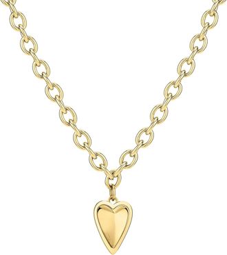 Liebeskind Liebeskind Berlin Halskette - Edelstahl Metal Heart - Gr. unisize - in Gold - f&uuml;r Damen