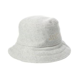 Isabel Marant Giorgia Wollfilz Logo Bucket Hat - - Accessories - Damen - Grau - 57 CM