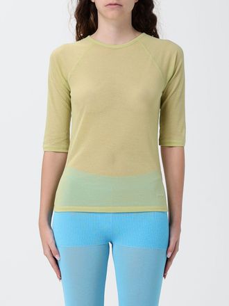 Paloma Wool Transparentes Slim-Fit-Top aus Bio-Baumwolle mit kurzen &Auml;rmeln
