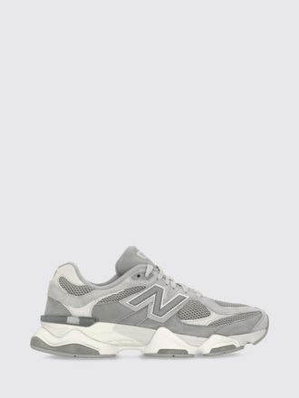New Balance Baskets basses 9060 en daim et mesh avec logo appliqu&eacute;