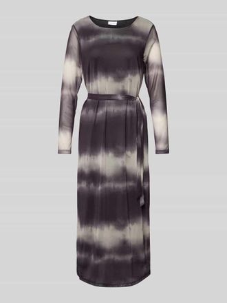 Vila Midikleid mit Bindegürtel Modell VOLETTIS MAI
