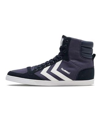 Hummel Hummel Fashion - Chaussures Hummel Slimmer Stadil High, de sport - HUMMEL SLIMMER STADI - Bleu - Blue - Blau (Dress Blue/White KH 7647), 45 EU (10.5 E