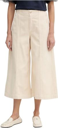 Twinset Pantalon court - Femme - Pantalons - Beige - Taille: W28