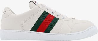 Gucci Screener low-top leather sneakers - GUCCI - gender_Man