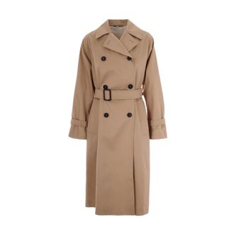 Max Mara Femme, Manteaux, Multicolore, Taille: 38 FR Trench Manteaux