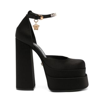 Versace Medusa Aevitas Plateau Pumps - - Shoes - Damen - Schwarzk - 37 EU