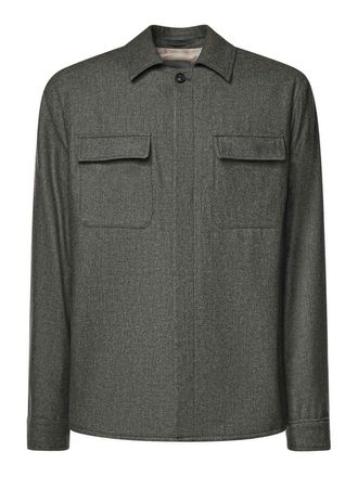 Eleventy Casualjacke - Gr&uuml;n