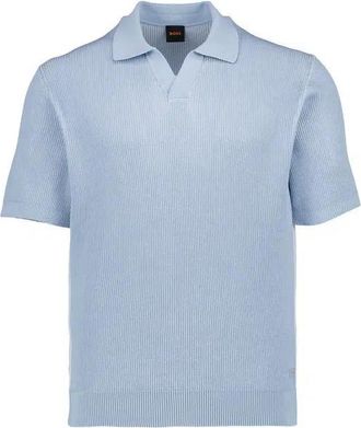 Boss Orange by Hugo Boss BOSS Orange Herren Polo-Shirt blau