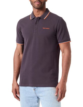 Teddy Smith Herren Pasian 2 MC Polohemd, Phantom, XS