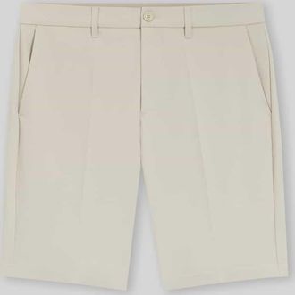 HUGO BOSS Slim Fit Chinoshorts mit B&uuml;gelfalten