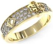 Guess Bague Jewellery JUBR03285JWYG52 Marque, Taille unique, Métal, Aucune pierre précieuse