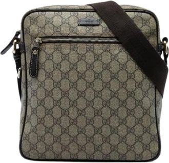 Gucci unisex, Pre-owned, Beige, Taille: ONE Size Sac bandouli&egrave;re vintage Pre-owned