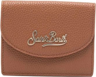 MC2 Saint Barth Femme, Accessoires, Brun, Taille: ONE Size Porte-cartes Emboss&eacute;
