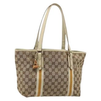 Gucci Pre-owned Vintage Tote Bag - - Pre-owned - Damen - Beige - ONE SIZE
