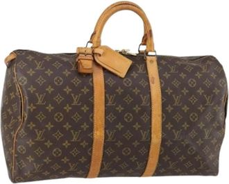 Louis Vuitton unisex, Pre-owned, Brun, Taille: ONE Size Sac week-end Pre-owned en toile