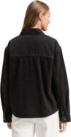 Tom Tailor Jeansjacke mit Strasssteinen