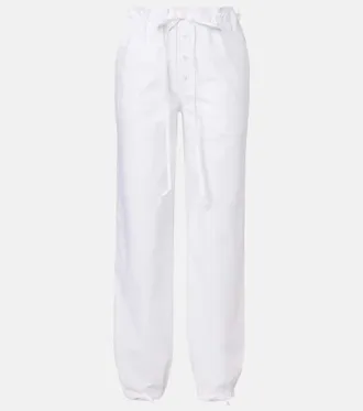 Victoria Beckham Pantalon tapered en coton