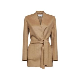 Max Mara Harold Belted Coat - - Coats - Damen - Braun - M