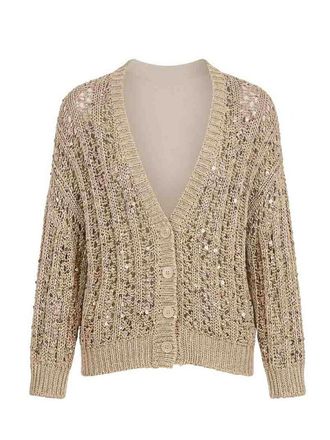 PESERICO Cardigan - Marron
