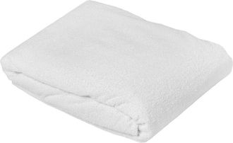 Toison d'Or Al&egrave;se en bouclette &eacute;ponge imperm&eacute;able Blanc 200x200 cm