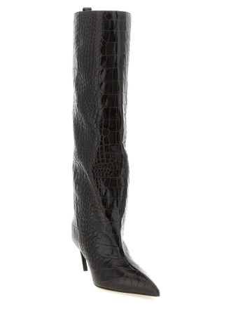 The Attico Lea Boots - Black
