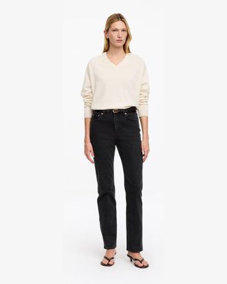 Arket Jade Long Slim Jeans -Schwarz