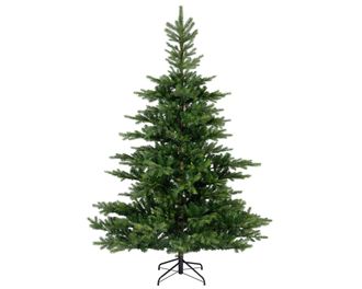 Kaemingk Grandis Tanne K&uuml;nstlicher Weihnachtsbaum, Gr&ouml;&szlig;e: 1.52, 1.82, 2.13 m; Kiefer, Fichte, Metall-Tanne, zu Weihnachten, realistisches, Grandis Fir, 5ft (15