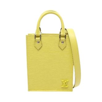 Louis Vuitton Pre-owned Petit Sac Plat Epi Handbag - Femme - Pre-owned - Jaune - Taille: ONE Size