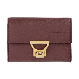 Coccinelle Faltbare Leder Geldb&ouml;rse - - Accessories - Damen - Rot - ONE SIZE
