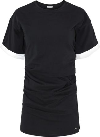 SIMKHAI robe courte Cody à manches courtes - Noir