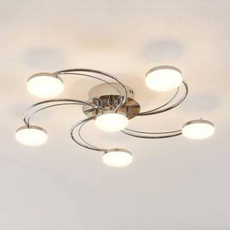 Lindby [GEBRAUCHT] Lindby Rouven Led Deckenlampe Deckenlampe Lampe Leuchte Spiralform 6 Fl. Led B-Ware