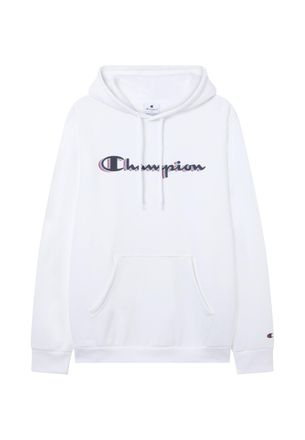 Champion Herren Legacy Man - Big Logo Hoodie, Wei&szlig;, M, Wei&szlig; (Ww001), M