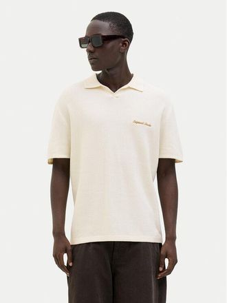 Jack & Jones Jack & Jones Poloshirt Norrebro 12297926 &Eacute;cru Relaxed Fit