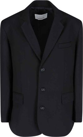 Frankie Shop Einreihiger Blazer Gelso