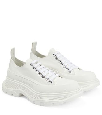 Alexander McQueen Baskets Tread Slick en toile