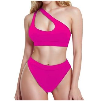 Generic Ensemble Tankini pour Femme - Maillot de Bain 2 pi&egrave;ces - Push Up Bikini Set Ensemble Sport Maillots de Bain D&eacute;bardeur Taille Haute Triangle Swimwear