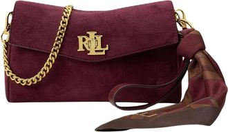 Ralph Lauren Trn Wrst Crs-Portefeuille avec cha&icirc;ne-Grand - Femme - Sacs - Rouge - Taille: ONE Size