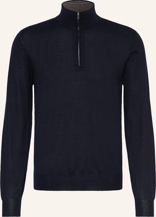 Fioroni Cashmere Fioroni Cashmere-Troyer Mit Seide blau