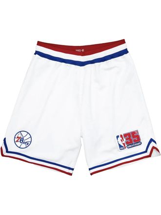 Mitchell & Ness short Philadelphia 76ers 1980/81 - Blanc