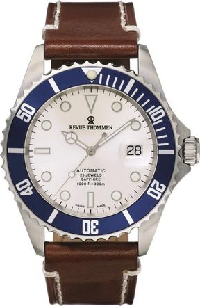 Revue Thommen unisex, Accessoires, Brun, Taille: ONE Size Montre pour homme 42 mm 17571.2525