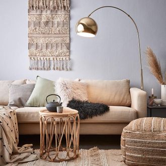 Butlers home24 Beistelltisch 40 x 48 x 40cm Braun/Braun