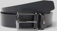 Tommy Hilfiger Ledergürtel mit Logo-Applikation