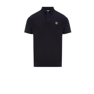Stone Island Baumwoll Polo von Stone Island in Blau