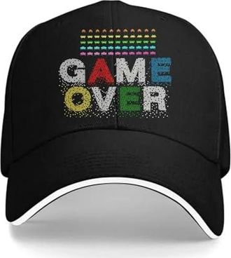 Generic Hiver Chaud Coton, écoutez Nous devons Gagner Casquette de Baseball Hommes Chapeaux Femmes visière Protection Snapback Space Invaders Casquettes