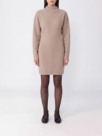 Max Mara Mini-robe fourreau en maille en laine et cachemire &agrave; col montant et coupe slim