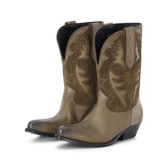 Golden Goose Cowbow-Stiefel aus Leder