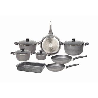 Tognana Batteria di pentole 12 pezzi Tognana Grancucina Phaetra Style